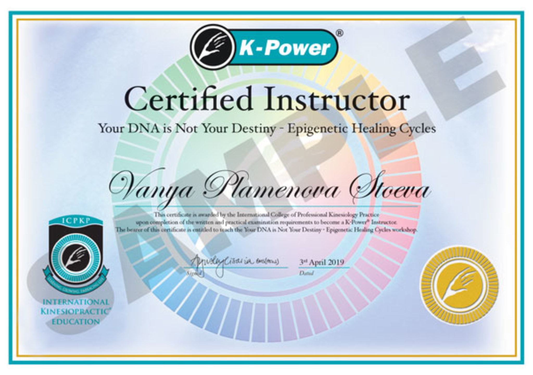 Instructor Registration Fee - K-Power