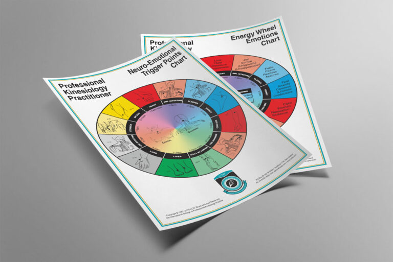 Neuro-Emotional & Energy Wheel Emotions Chart - K-Power